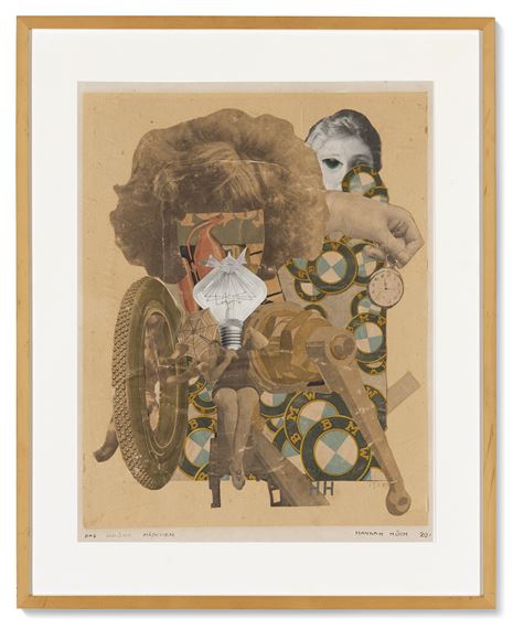 Hannah Höch | Das schöne Mädchen (The Beautiful Girl (ca. 1920) | MutualArt