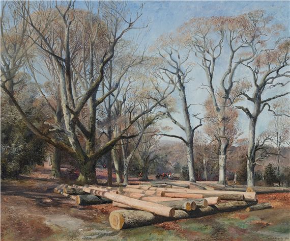 Richard Eurich | The New Forest (1939) | MutualArt