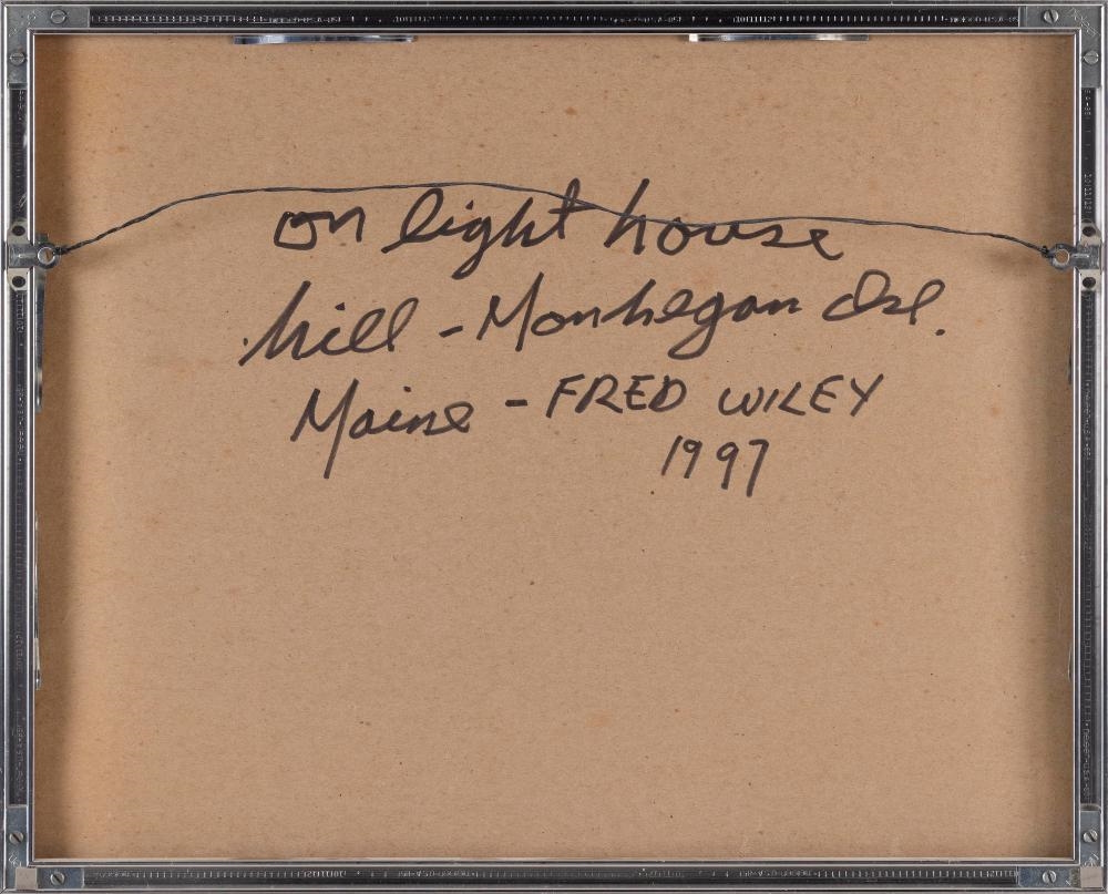 Fred Wiley | On Lighthouse Hill, Monhegan Isl., Maine (1997) | MutualArt