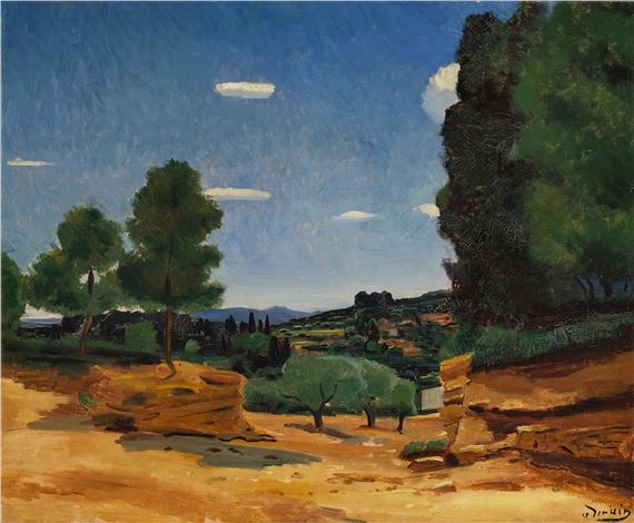 André Derain | Paysage de Provence (Circa 1925) | MutualArt