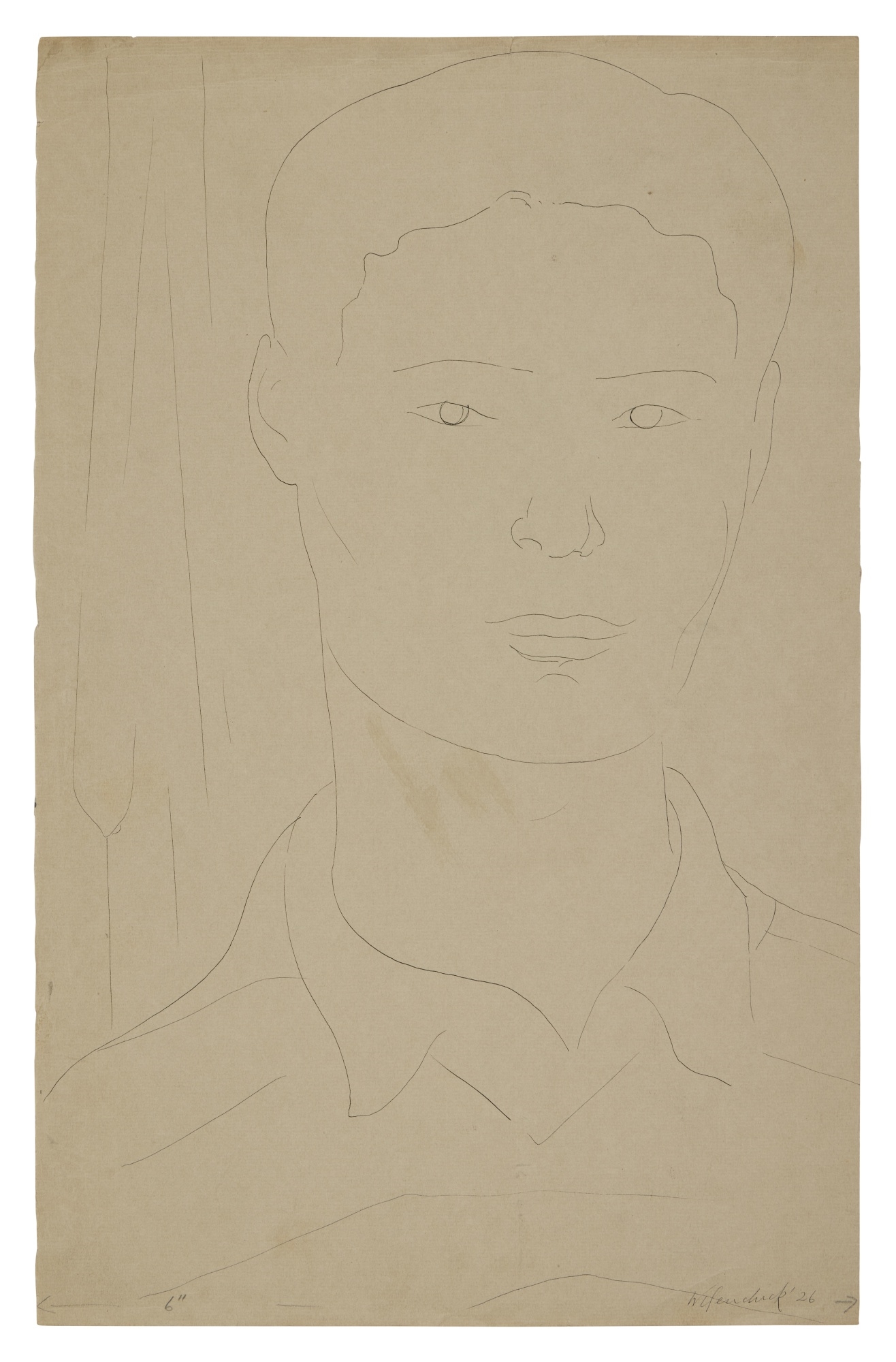 Clement Wilenchick | Figure Drawing (1926) | MutualArt