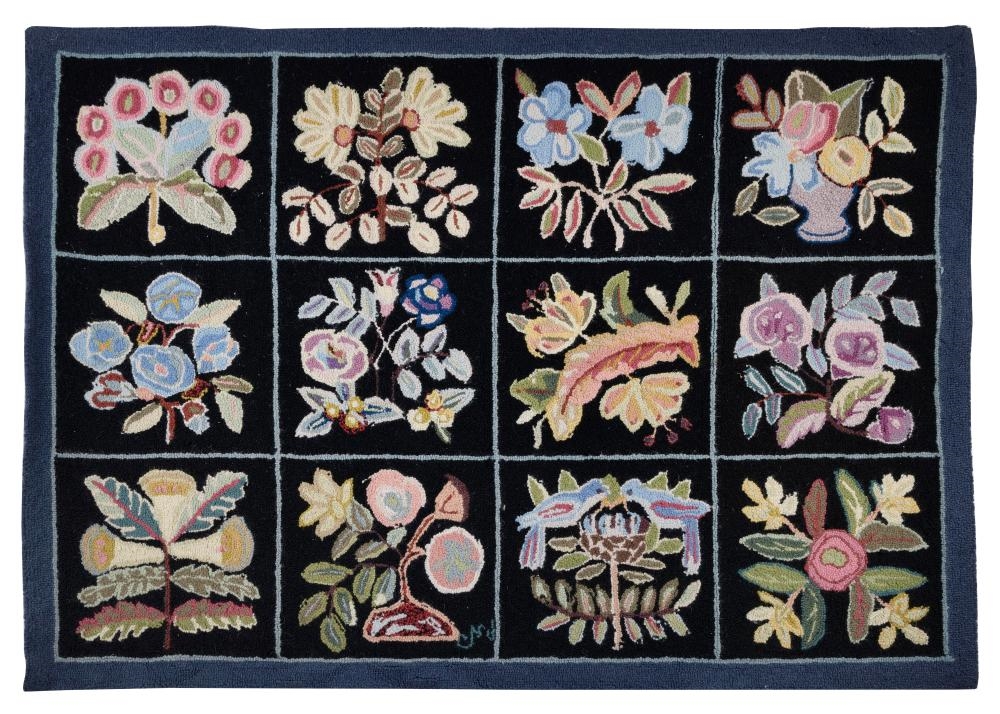 Claire Murray | THREE CLAIRE MURRAY CLAIRE'S COTTAGE HOOKED RUGS ...