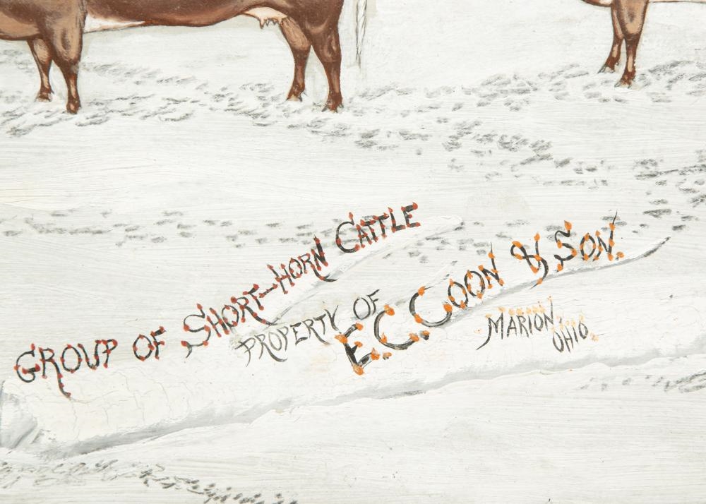 J. F. Stephens | Group of Short-Horn Cattle, Property of E.C. Coon ...