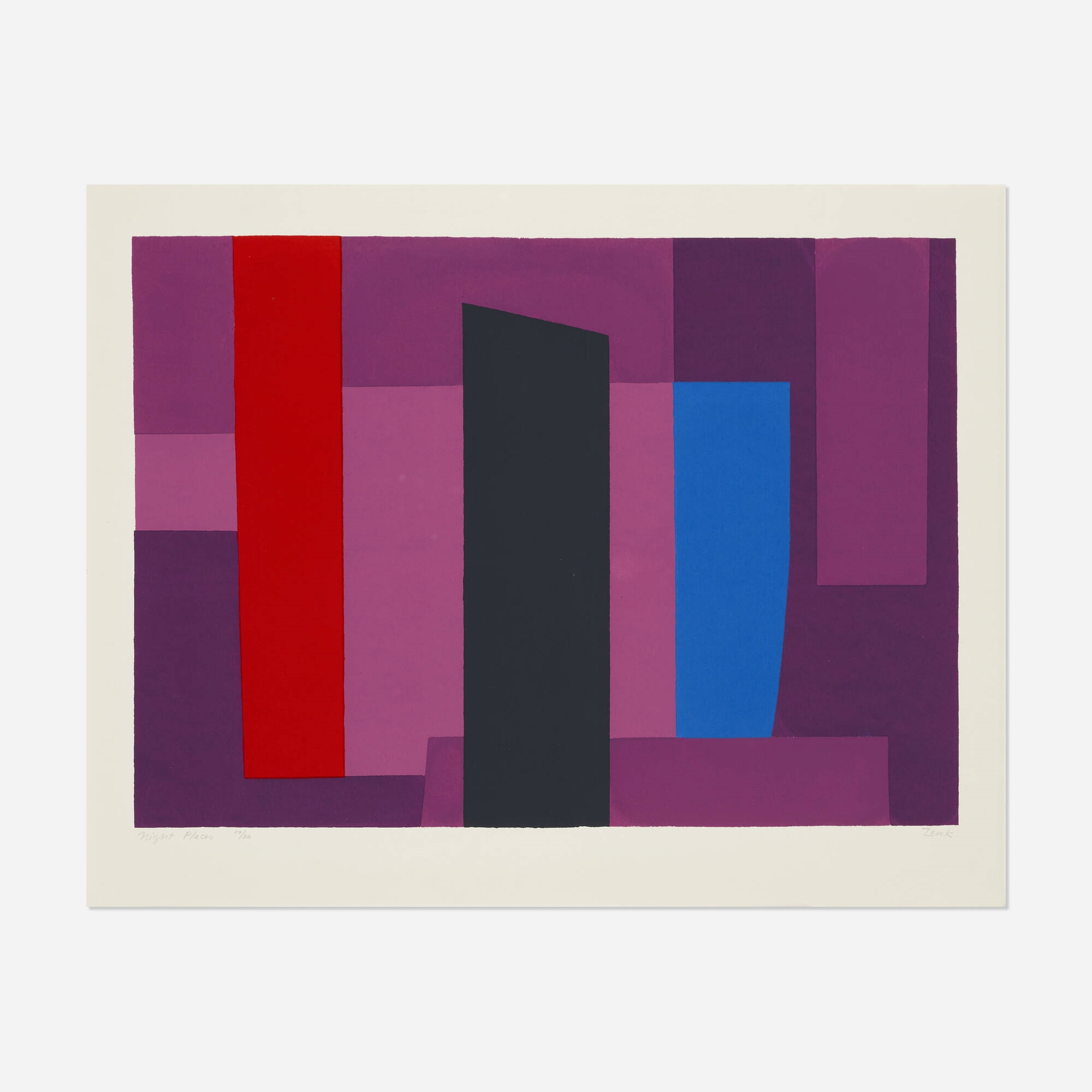 Josef Zenk | Night Places | MutualArt