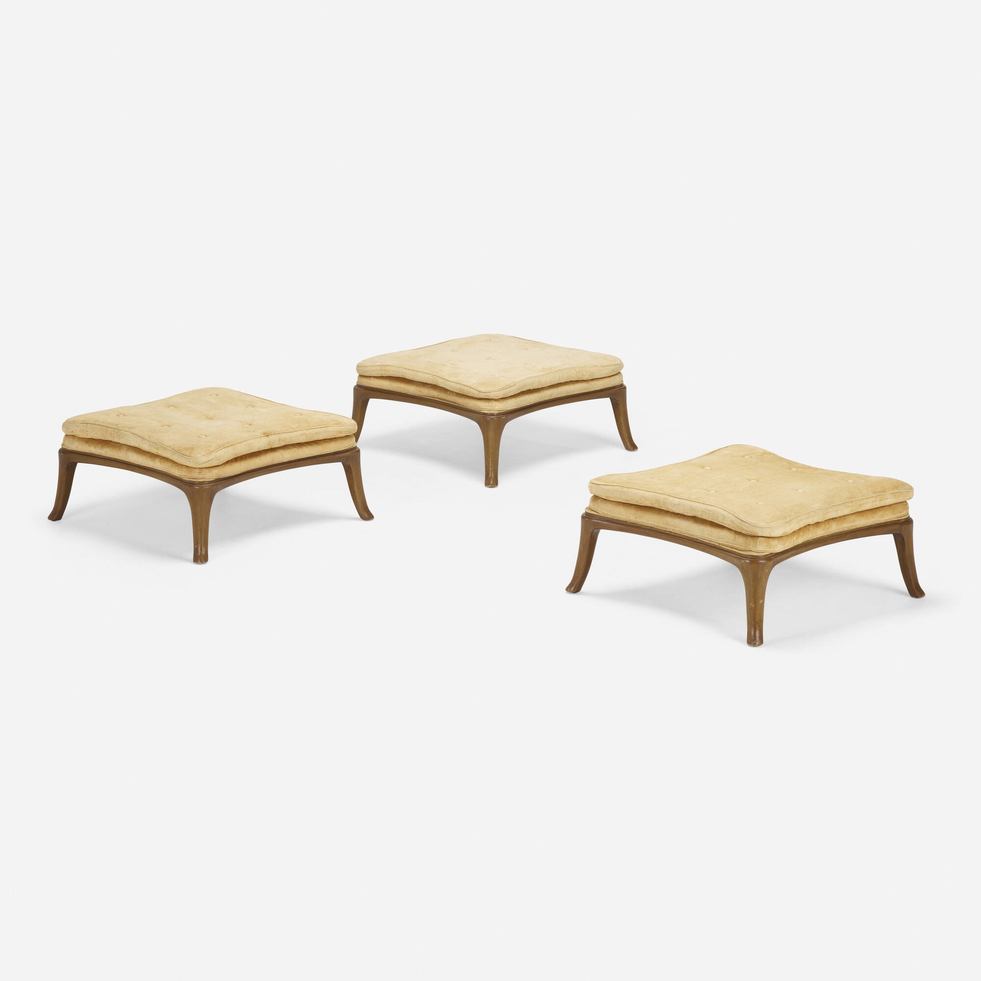 Edward Wormley | Stacking ottomans, set of three (Circa 1967) | MutualArt