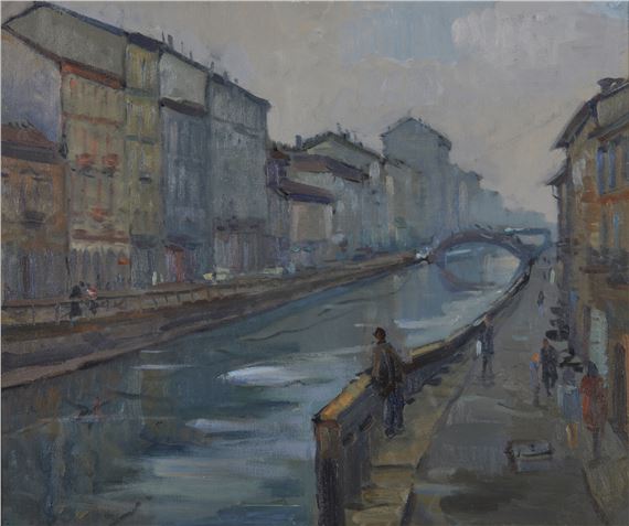 Enrico Carozzi | NAVIGLIO. | MutualArt