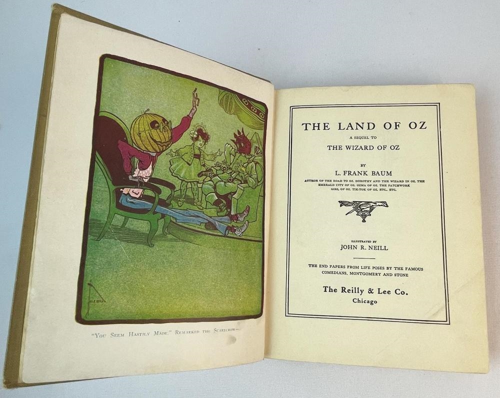John R. Neill | 1904 The Land of Oz: A Sequel To The Wizard of Oz by ...