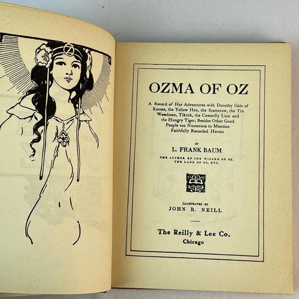 John R. Neill | 1907 Ozma of Oz by Frank L. Baum ILLUSTRATED | MutualArt