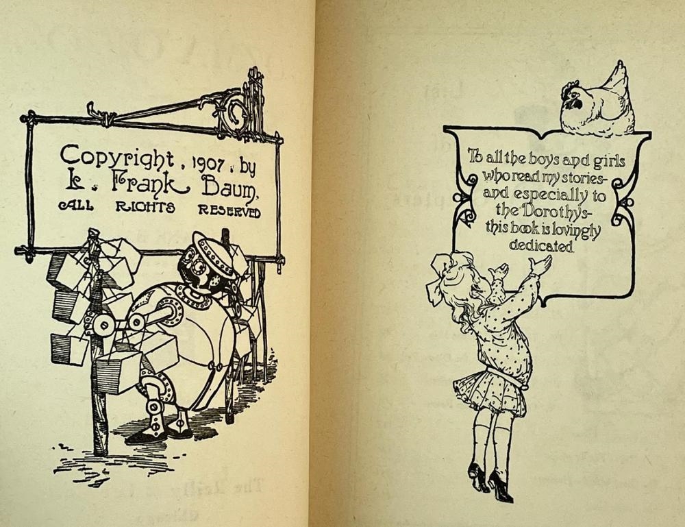 John R. Neill | 1907 Ozma of Oz by Frank L. Baum ILLUSTRATED | MutualArt