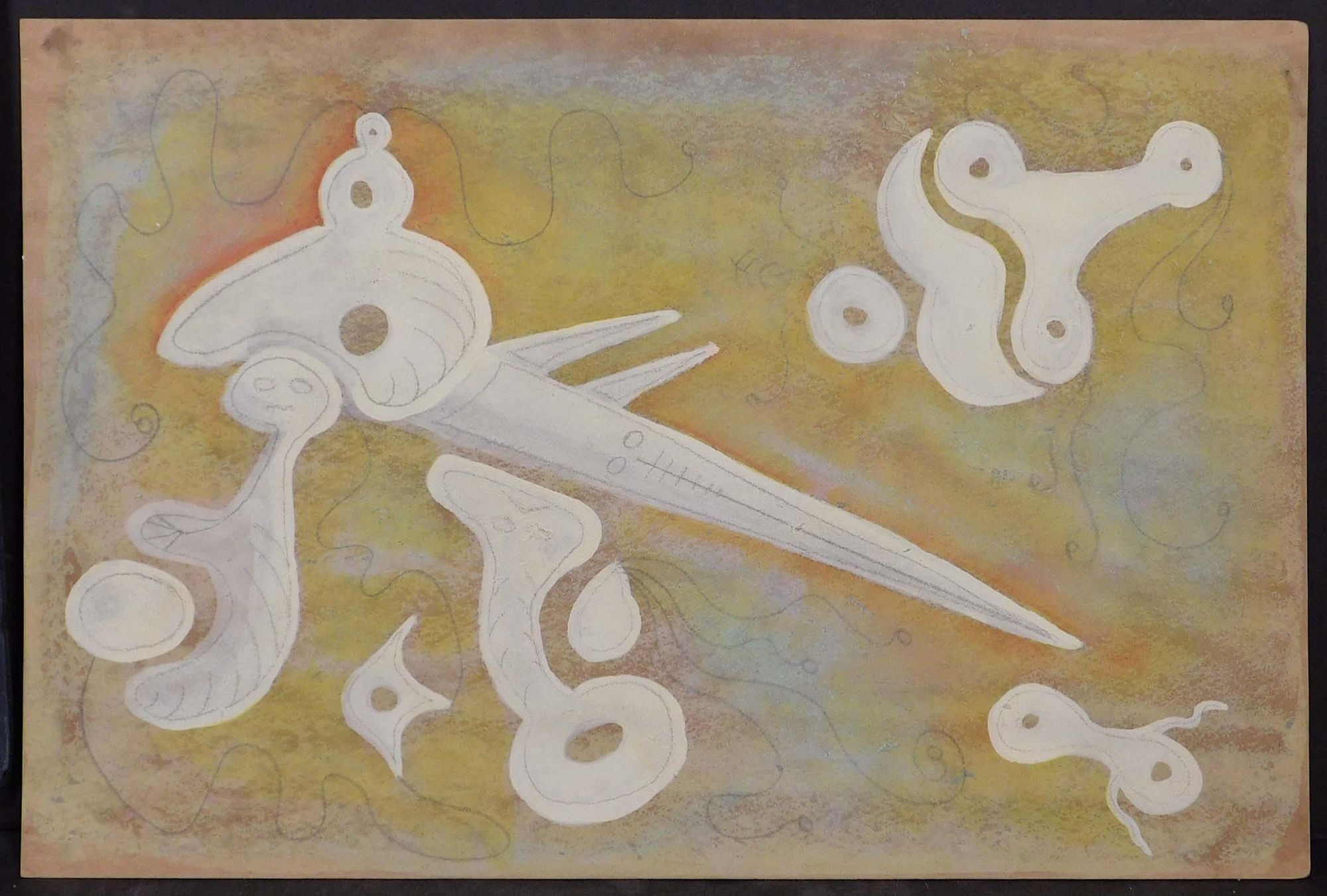 Roberto Matta | Biomorphic Forms (1969) | MutualArt