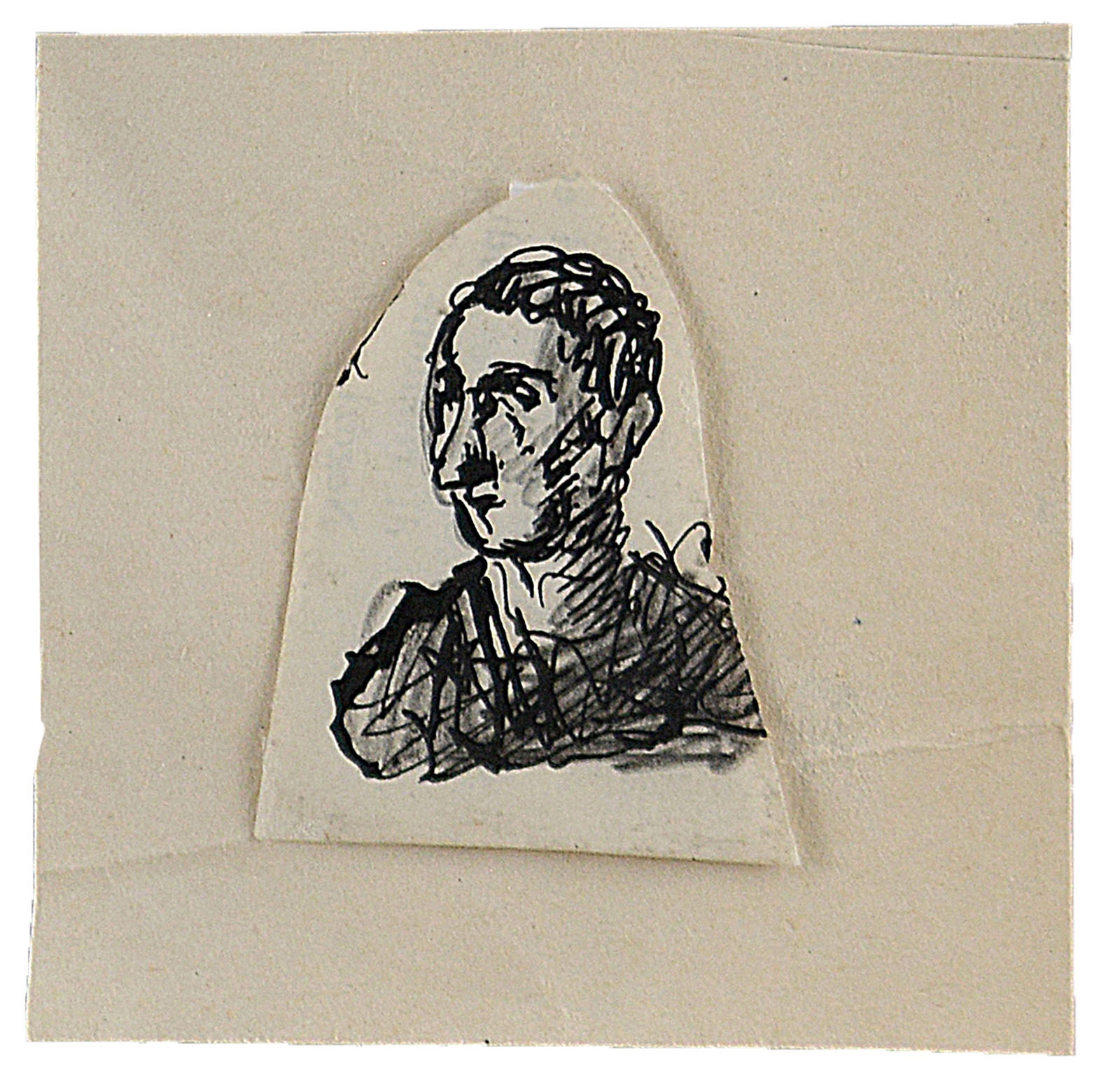 Mario Sironi | Bust (1925) | MutualArt