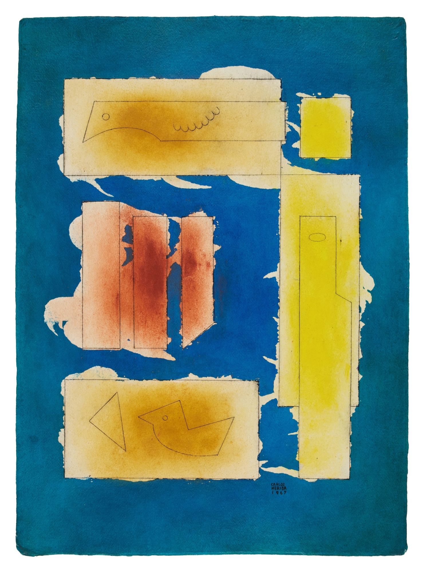 Carlos Mérida | Three Figures (1927) | MutualArt