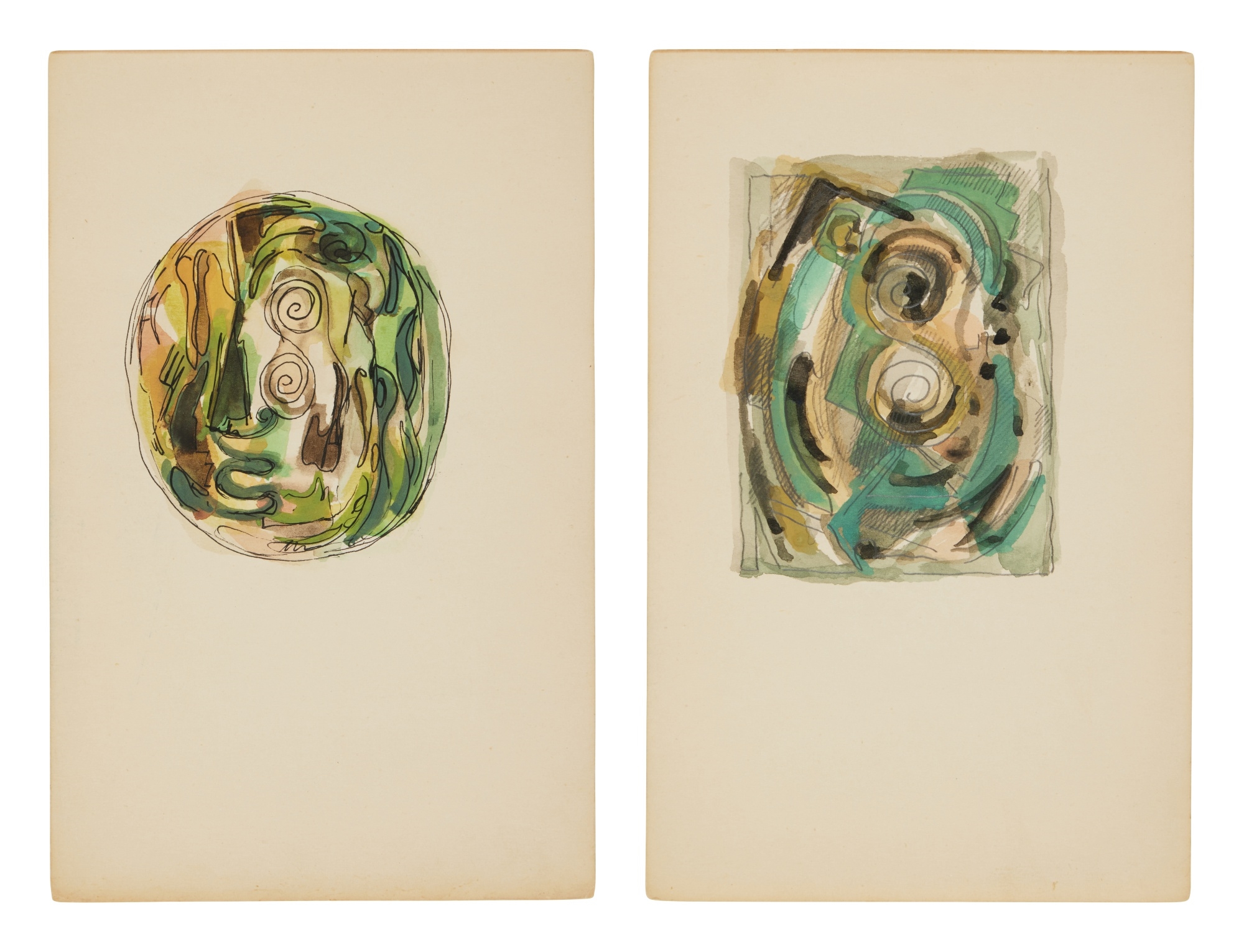 Albert Gleizes | Group of Two Works | MutualArt