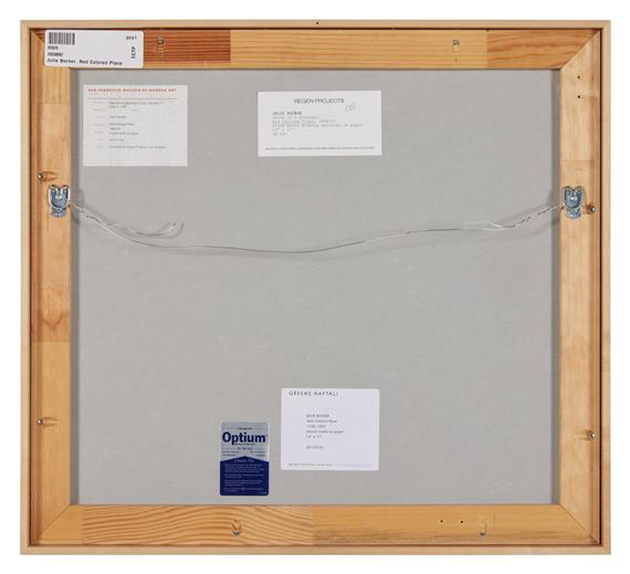 Julie Becker | Red Colored Plane (1996 - 1997) | MutualArt