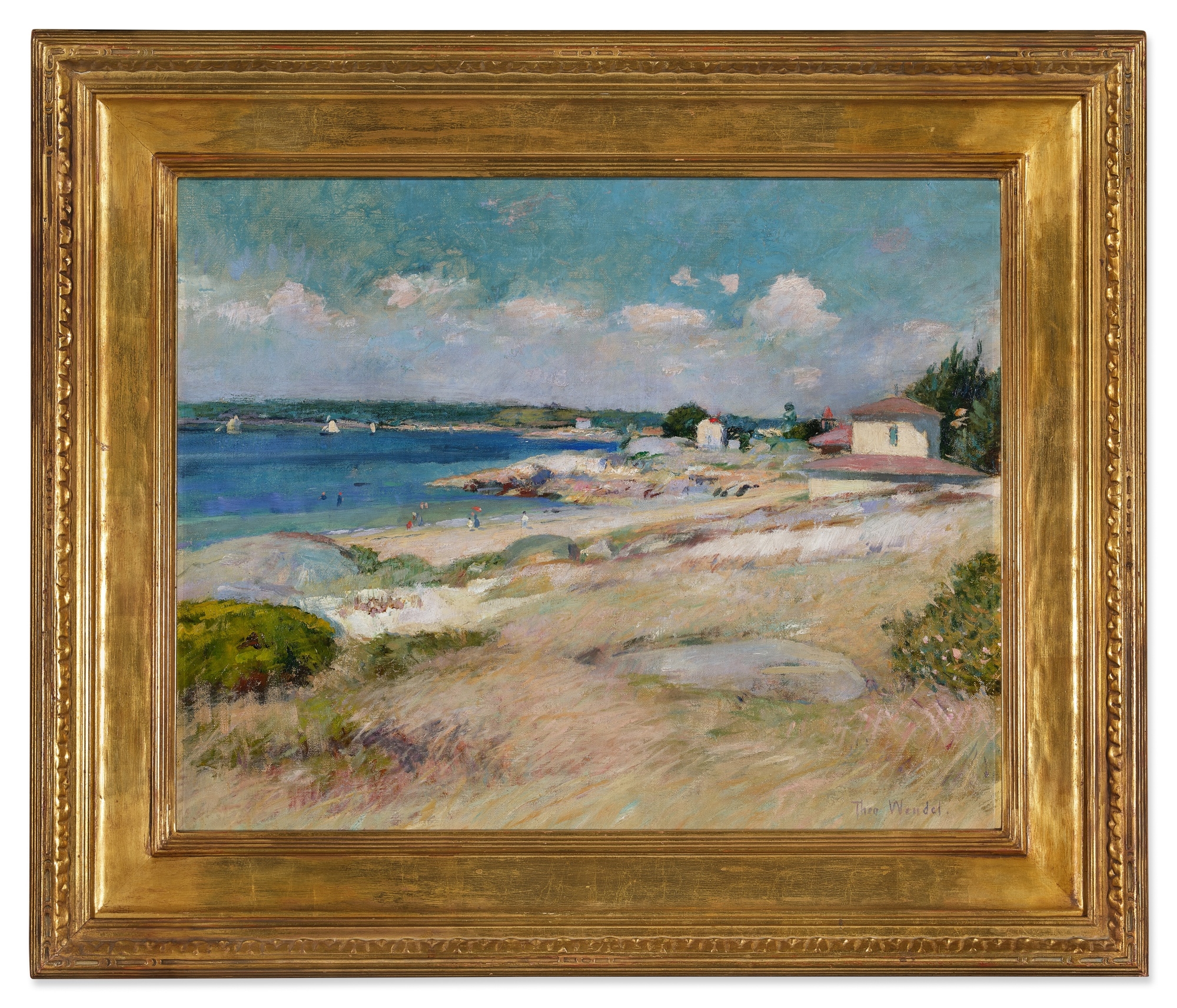 Theodore Wendel | A Day at the Beach, Eastern Point | MutualArt