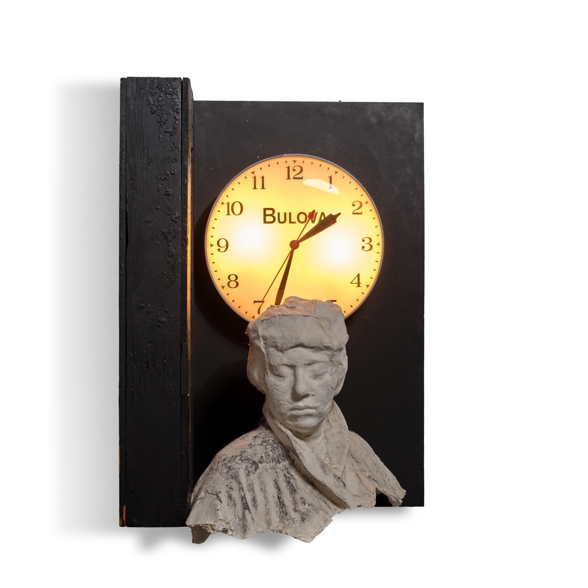 George Segal | Bas-Relief: Girl with Clock (1972) | MutualArt