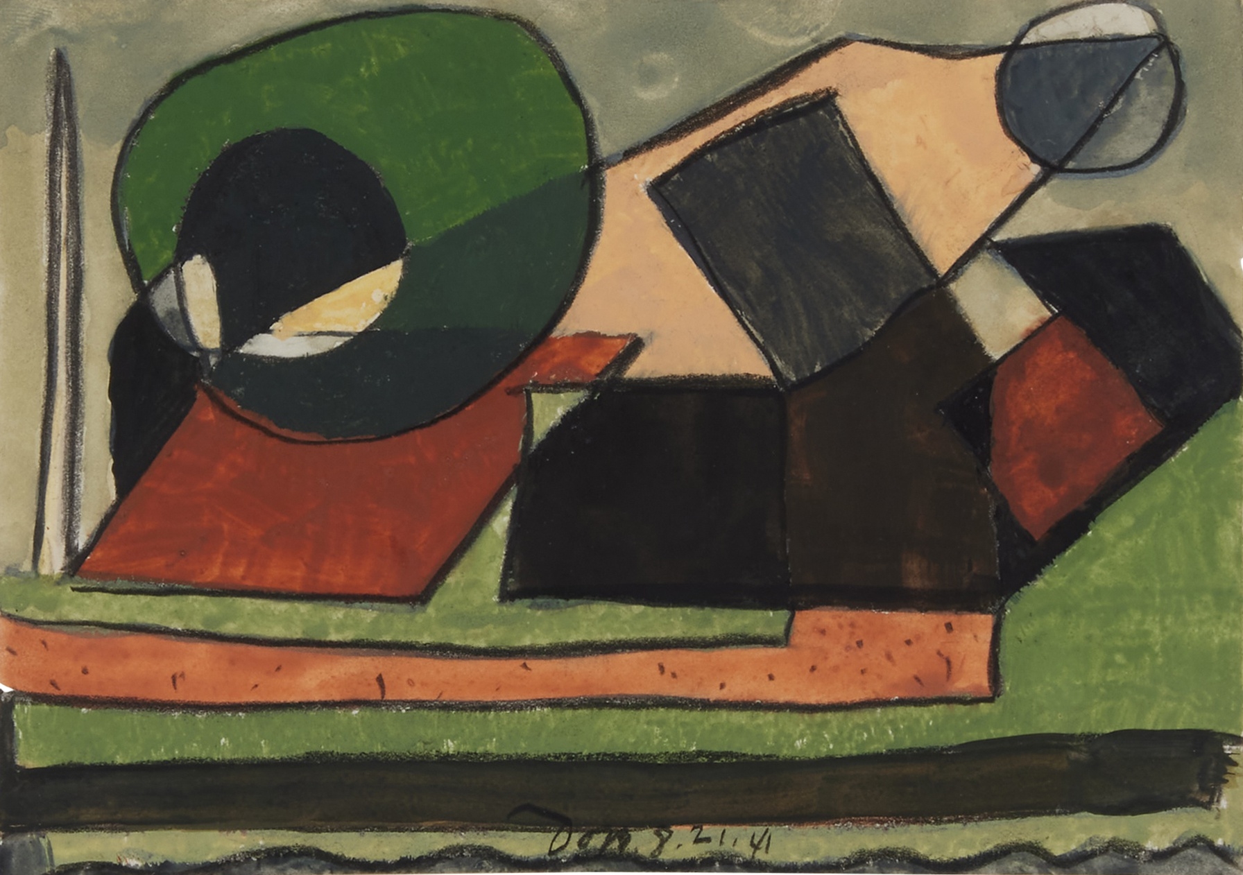 Arthur Dove | Woodpile (1938) | MutualArt