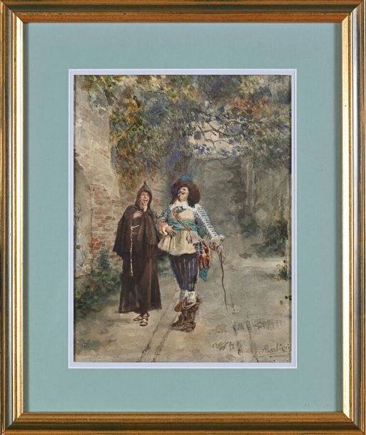 Alessandro Barbieri | The monk and the gentleman | MutualArt