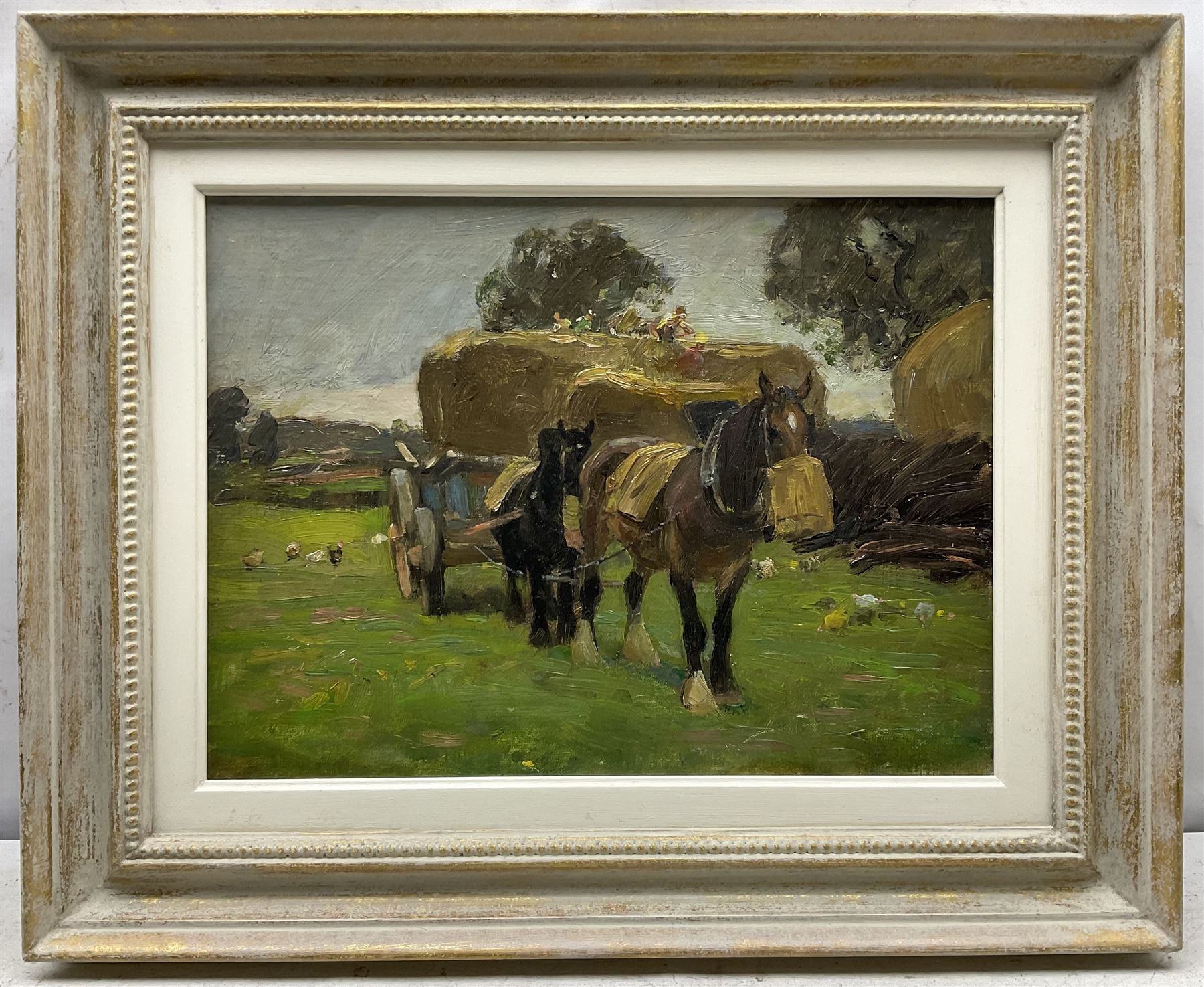 Septimus E. Scott | Pulling the Haycart (1926) | MutualArt