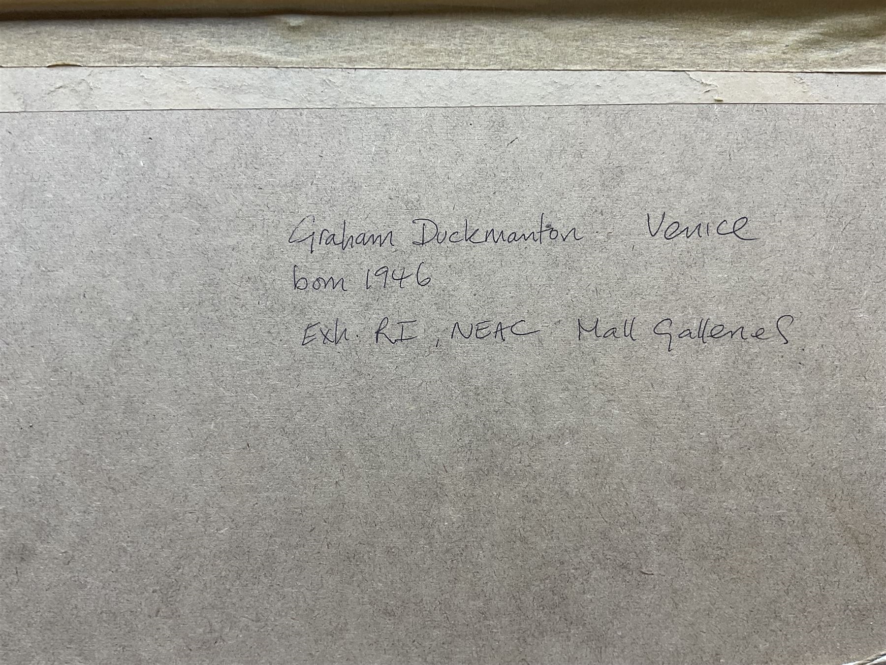 Graham Duckmanton | St Mark's Basilica Venice | MutualArt