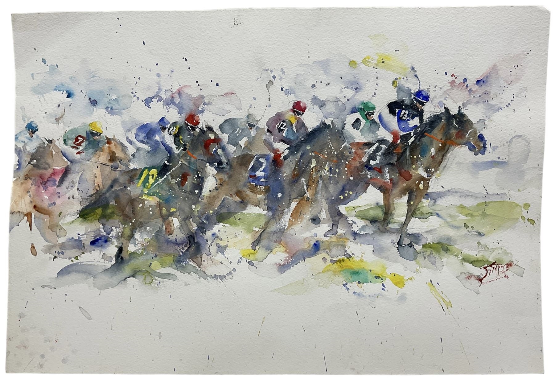 Roger Simpson | Racehorses | MutualArt