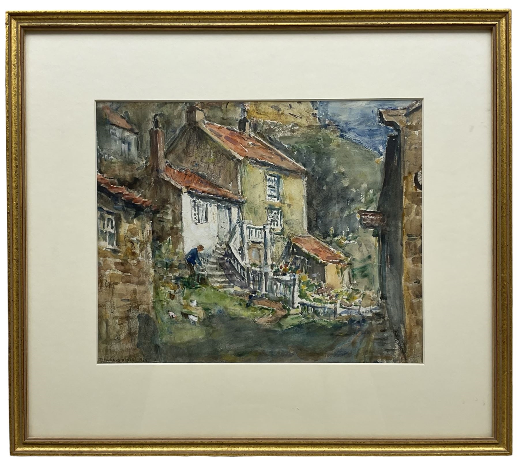 Rowland Henry Hill | Lansdowne Cottage Runswick Bay (1944) | MutualArt