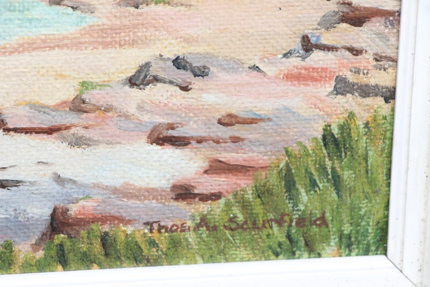 Thomas Scurfield | possibly St Mary's Lighthouse Whitley Bay | MutualArt