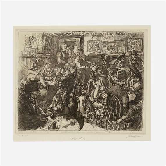 John Sloan | Hell Hole (1917) | MutualArt