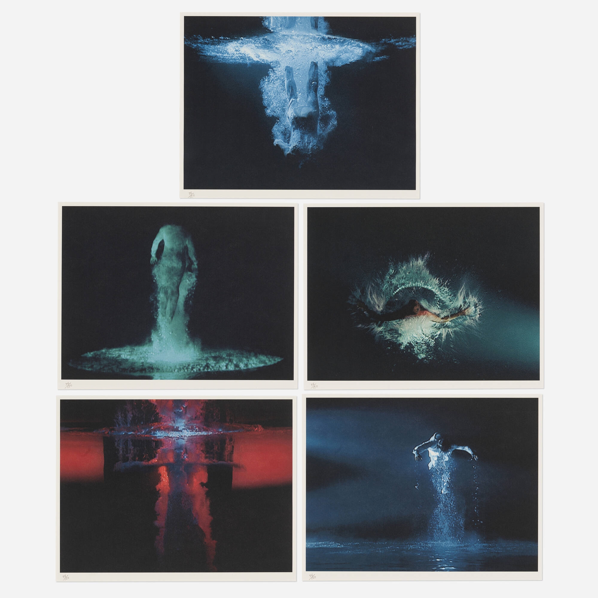 Bill Viola | Five Angels from the Millennium (2001 - 2006) | MutualArt
