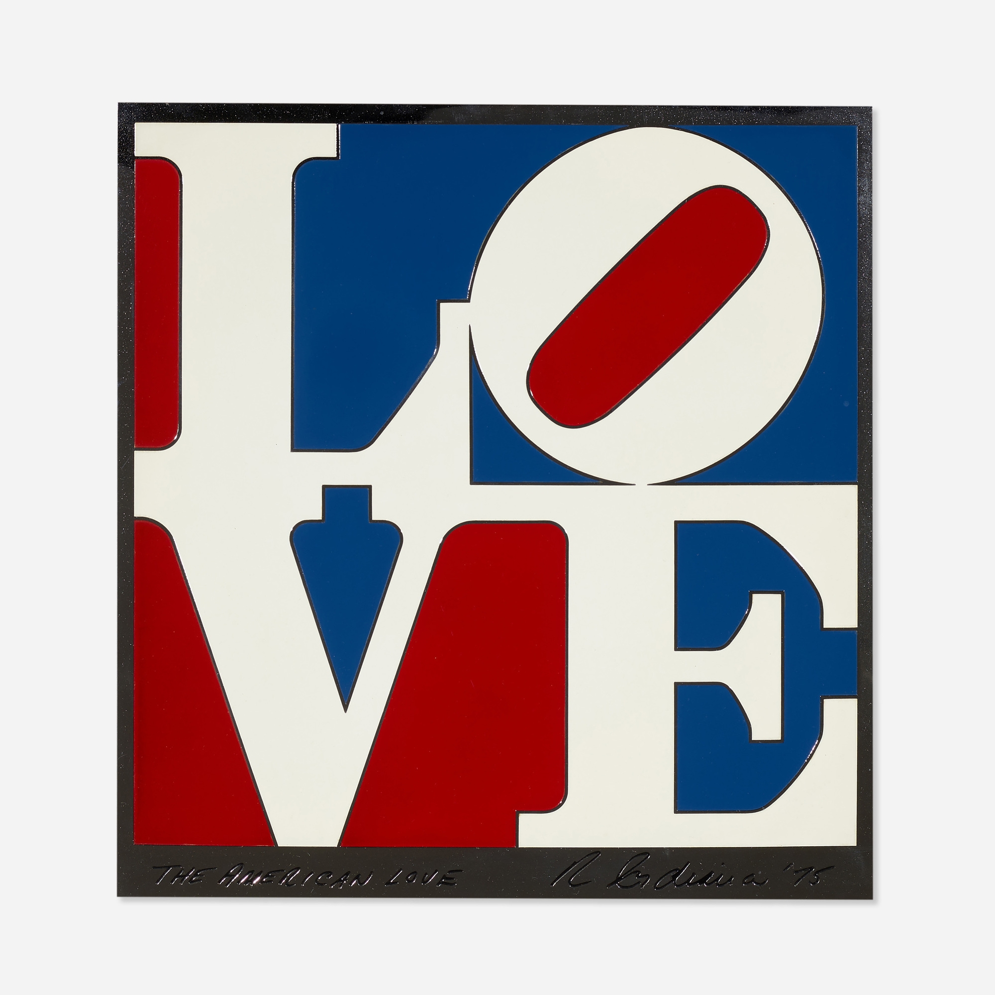 Robert Indiana | The American Love (1975) | MutualArt