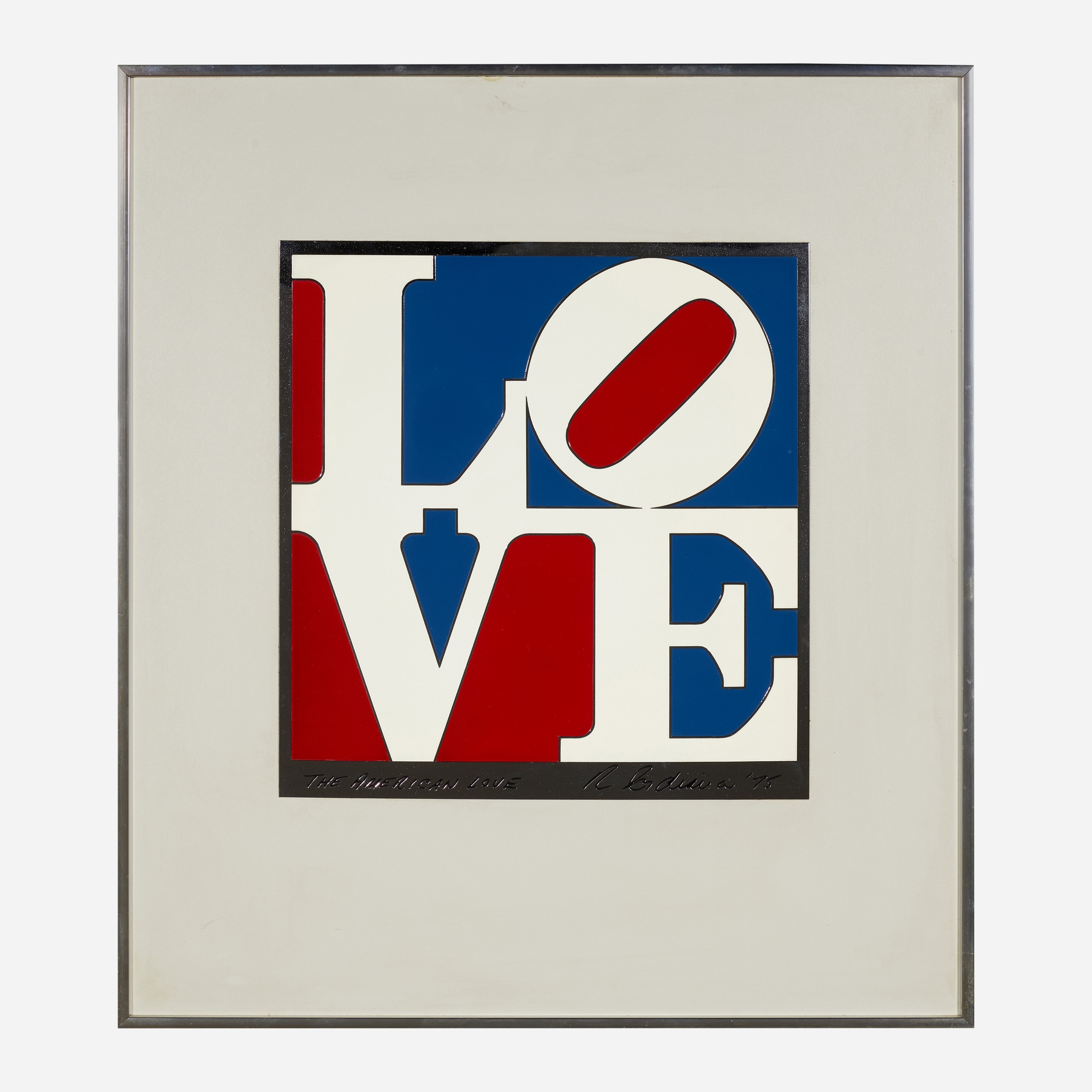 Robert Indiana | The American Love (1975) | MutualArt
