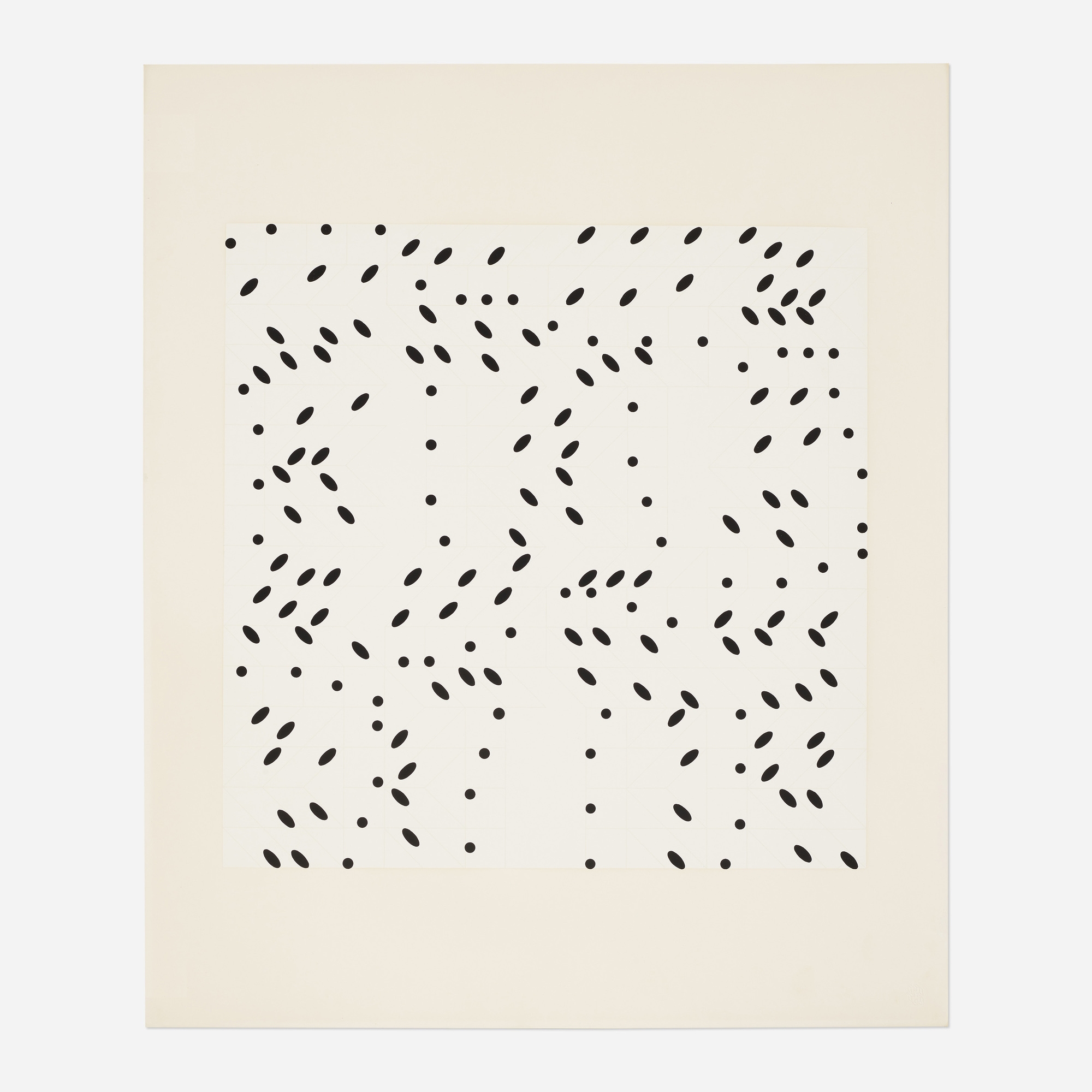 Larry Poons | Untitled (from the Ten Works by Ten Painters portfolio ...