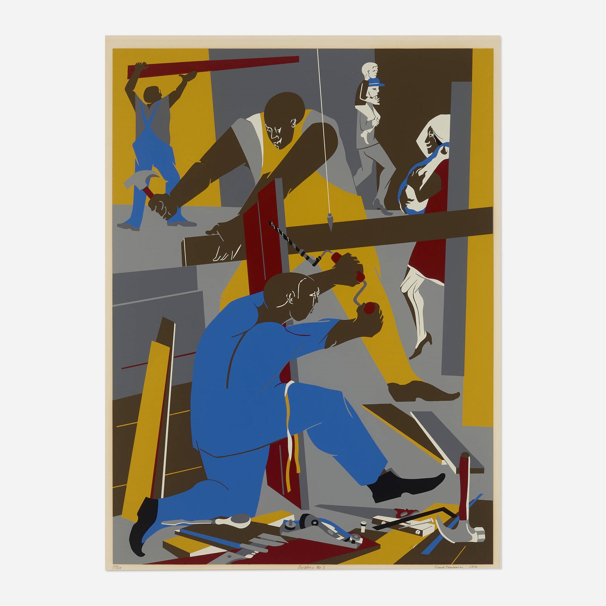 Jacob Lawrence | Occupational Therapy No. 1 (1949) | MutualArt