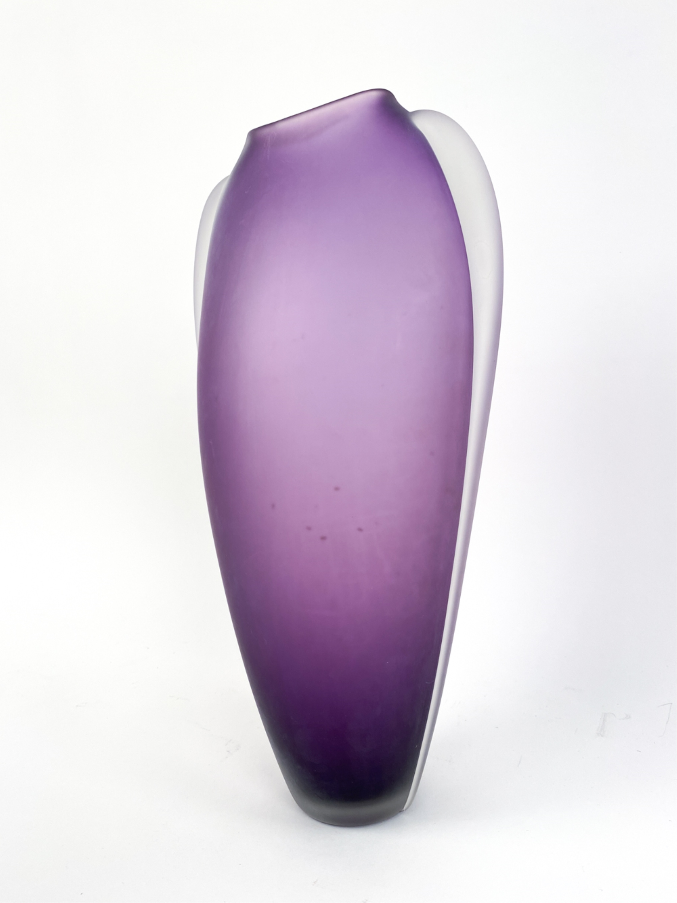 Thomas Scharman Buechner | THOMAS SCHARMAN BUECHNER 1983 ART GLASS VASE ...