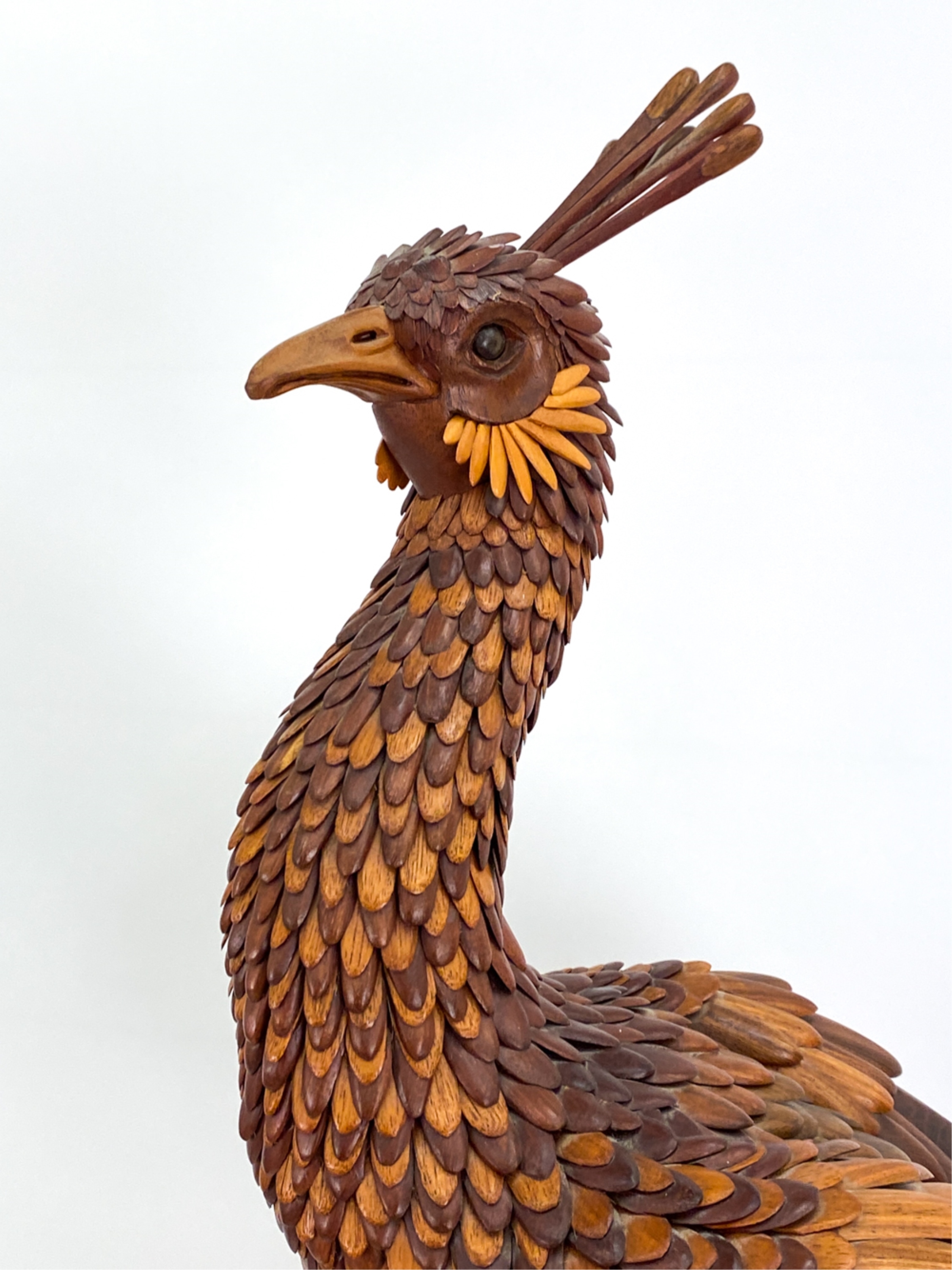 Briggs Design | JEFFREY & LINDLEY BRIGGS MONUMENTAL WOODEN PEACOCK ...