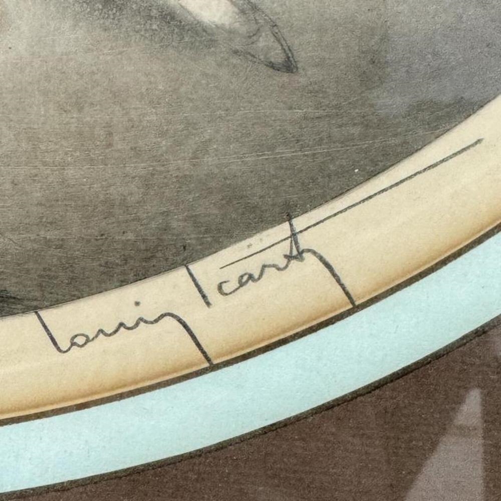 Louis Icart | Seduction (Le Faume) (Circa 1921) | MutualArt