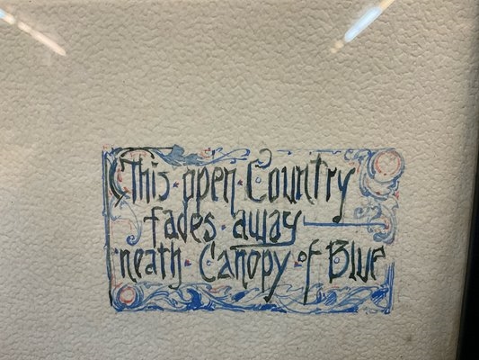 Wilhelm Pfeiffer | Fritz Wilhelm Pfeiffer Watercolor Landscape (1912 ...