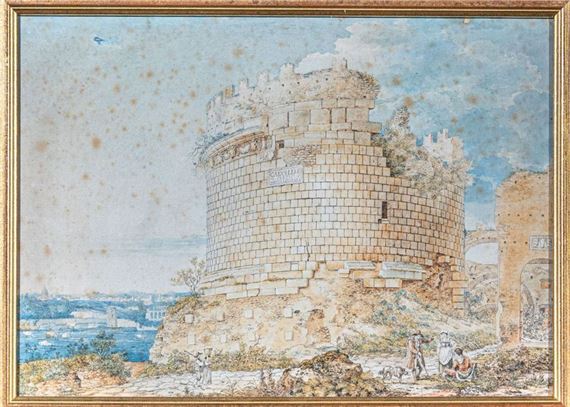 Franz Kaisermann | The Tomb of Caecillia Metella | MutualArt