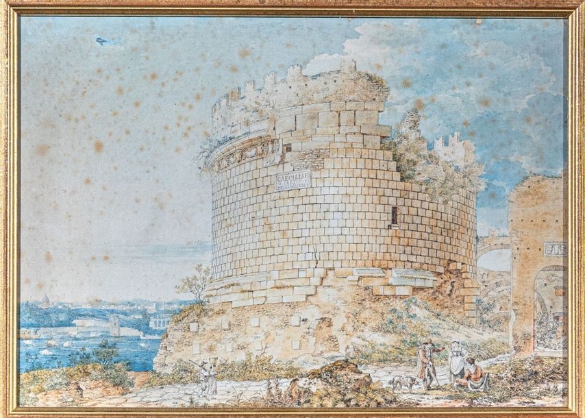 Franz Kaisermann | The Tomb of Caecillia Metella | MutualArt