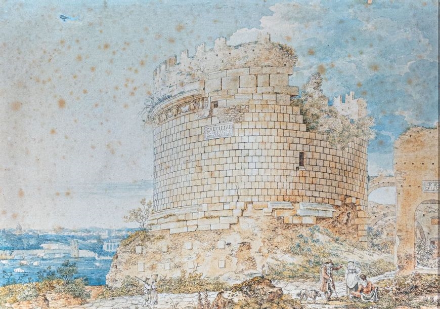 Franz Kaisermann | The Tomb of Caecillia Metella | MutualArt