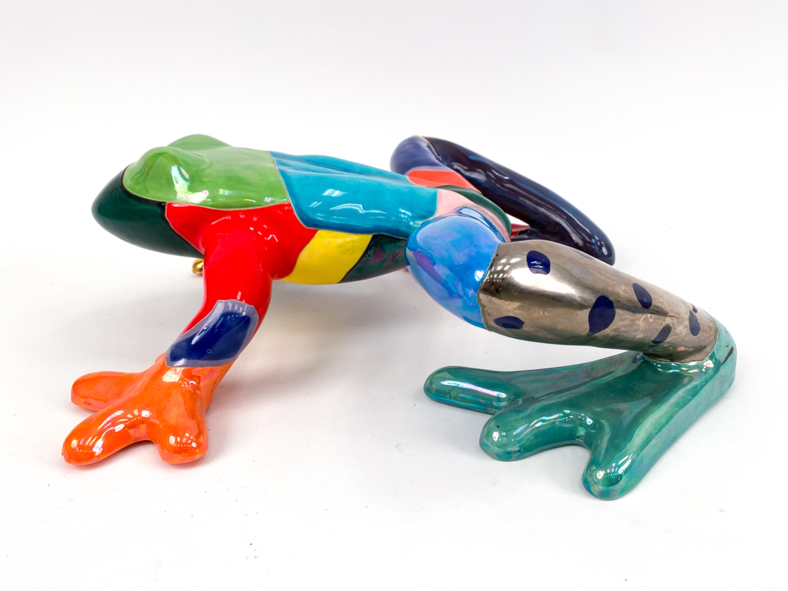 Scott Causey | SCOTT CAUSEY BRIGHTLY GLAZED CERAMIC FROG (2012) | MutualArt