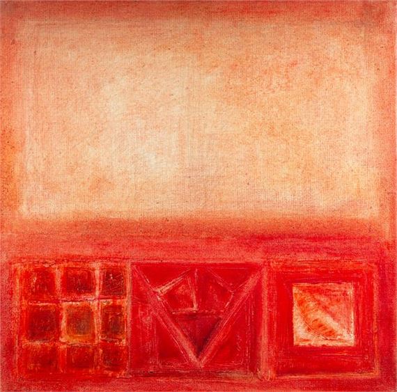Viswanadhan | Velu VISWANADHAN (Born 1940) Untitled Acrylic on canvas ...