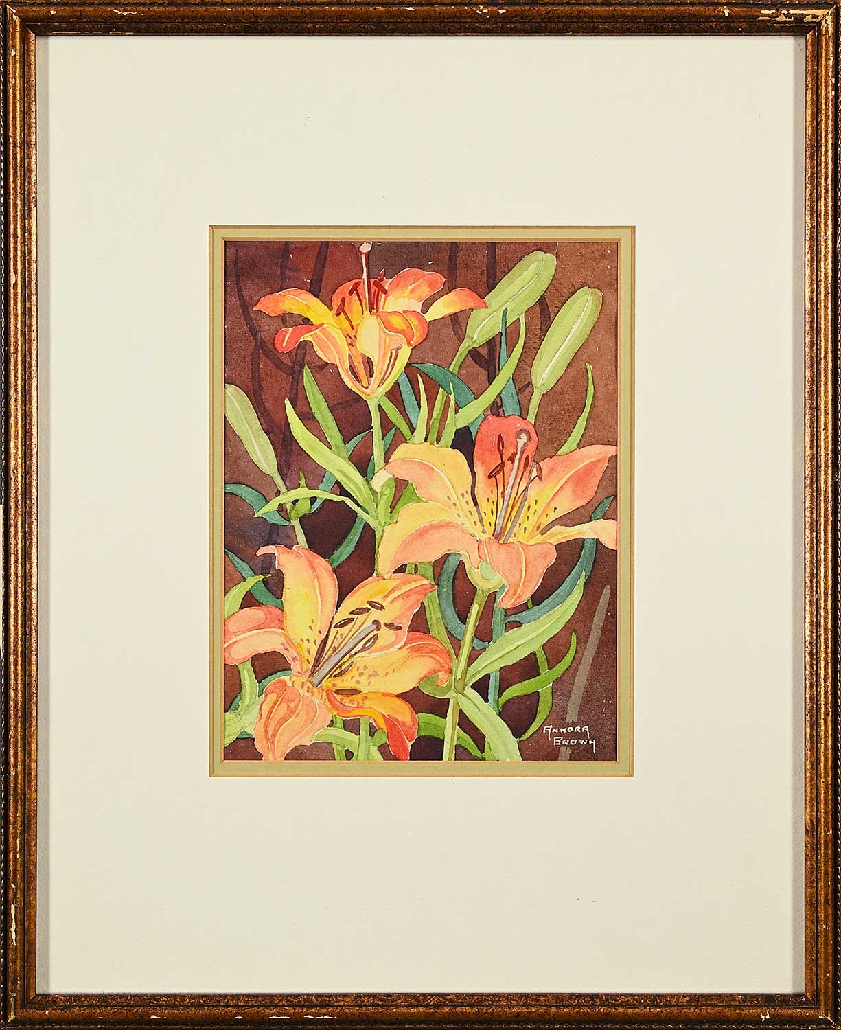 Annora Brown | Untitled - Tiger Lilies | MutualArt