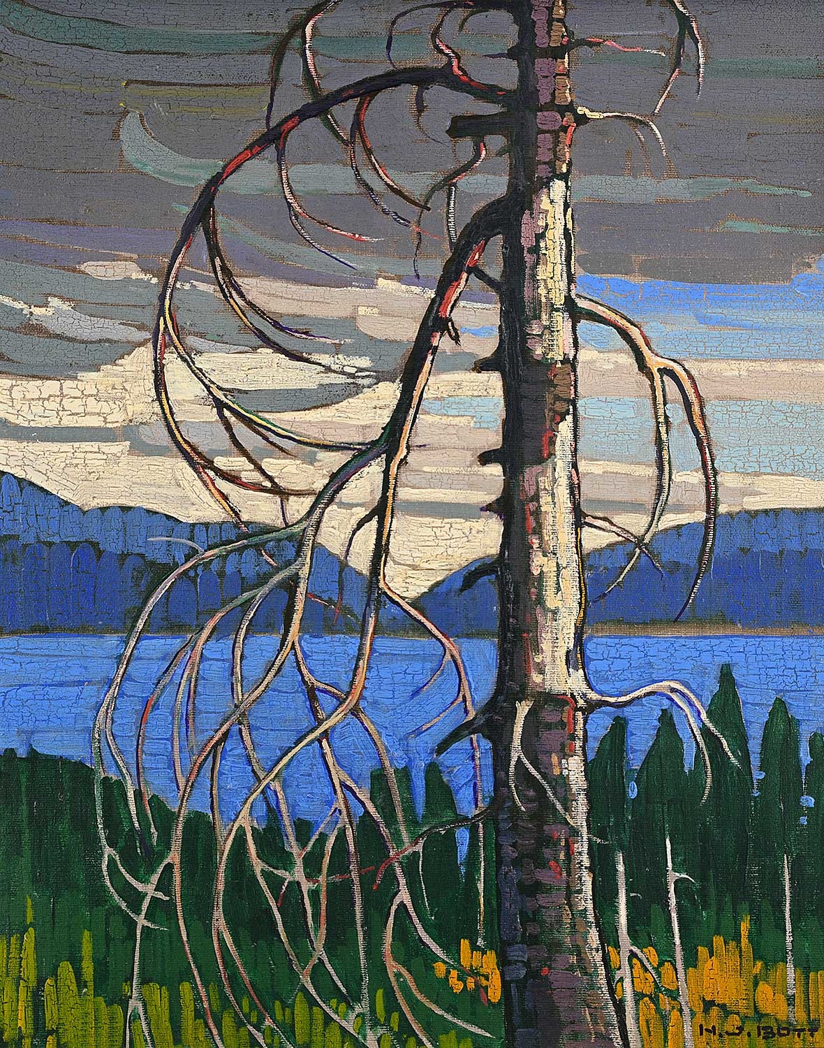 Nicholas Bott | River Bank | MutualArt