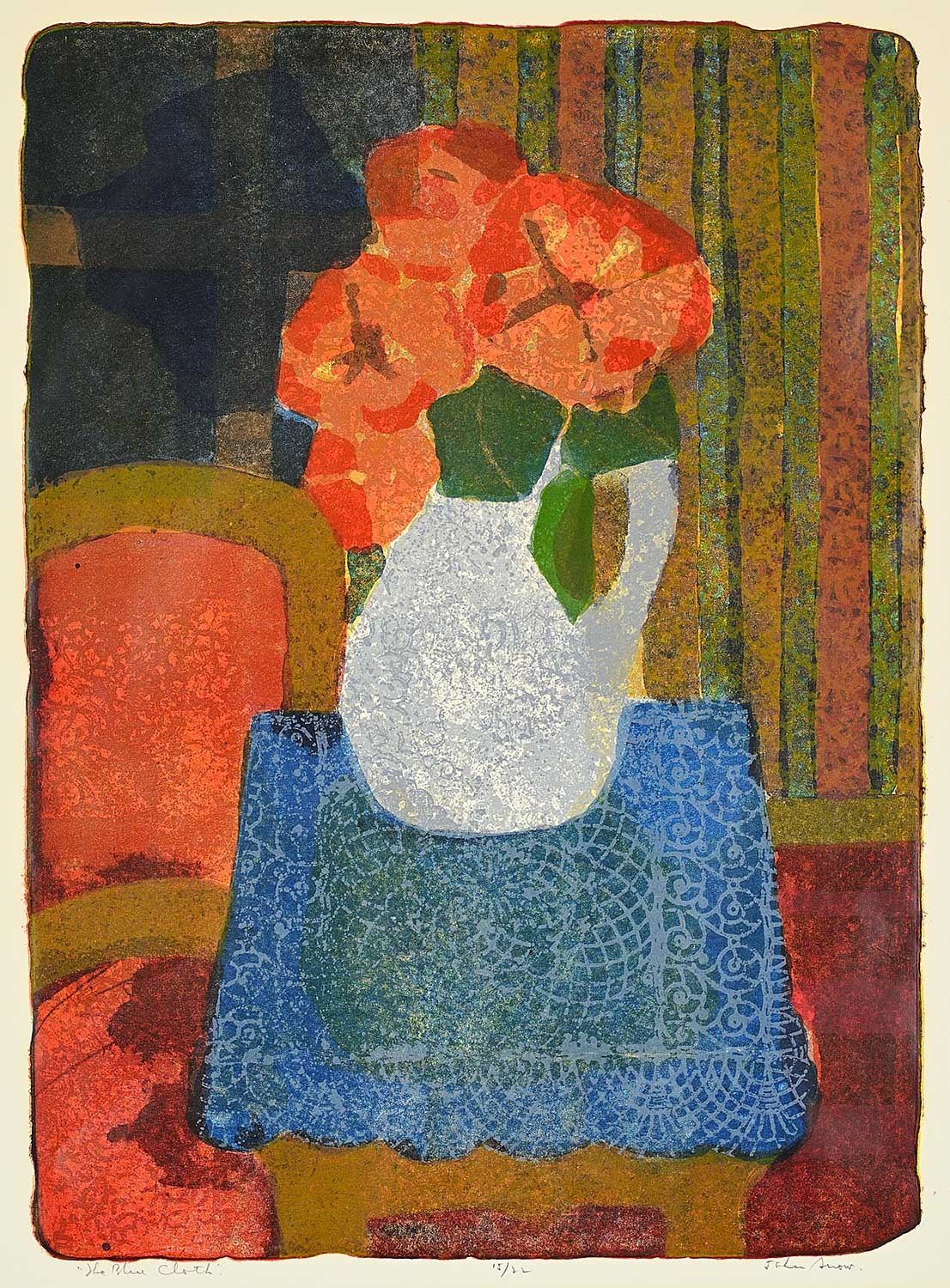 John Snow | The Blue Cloth #15/22 (1964) | MutualArt