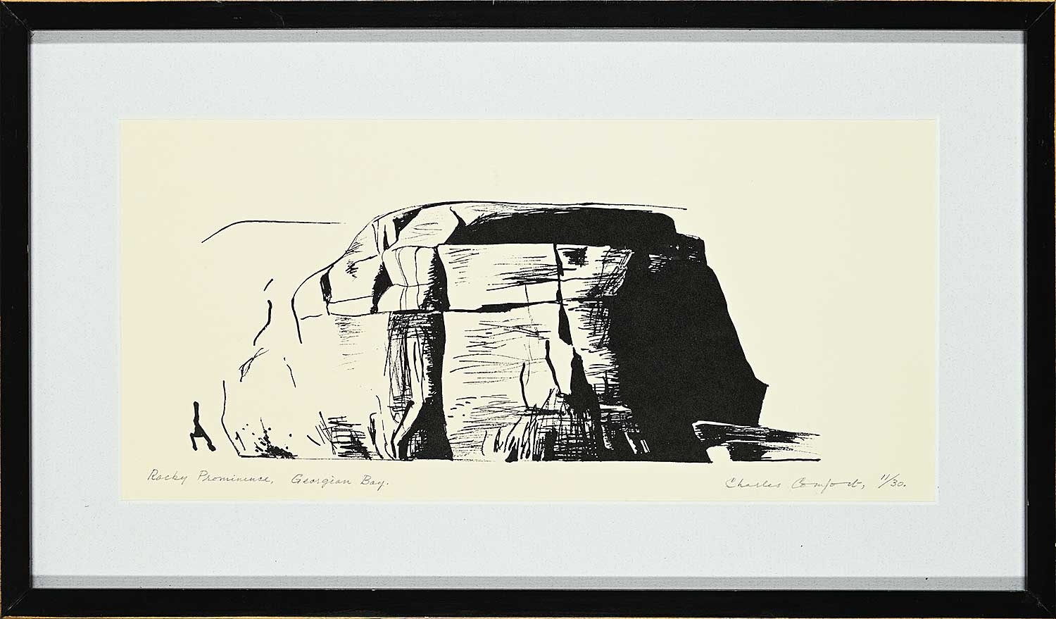 Charles Comfort | Rocky Prominence, Georgian Bay #11/30 | MutualArt