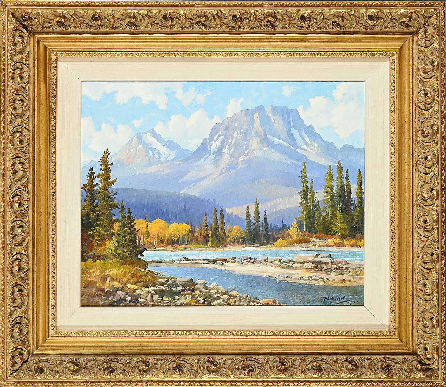 Duncan Mackinnon Crockford | Barrier Mountain and Kananaskis River ...