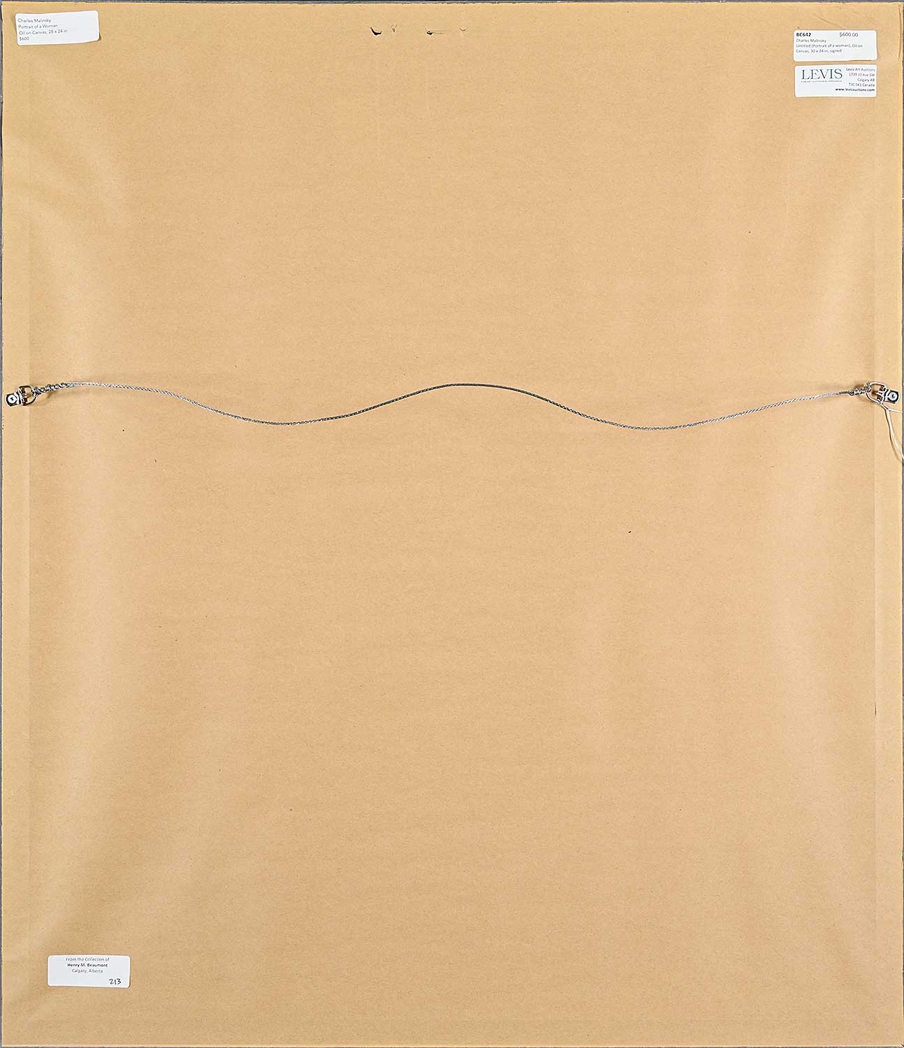 Charles Malinsky | Untitled - Portrait of a Woman | MutualArt