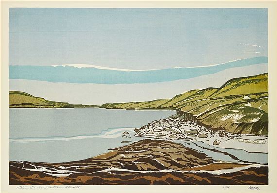 George Weber | Chin Coulee, Southern Alberta #35/65 (1967) | MutualArt