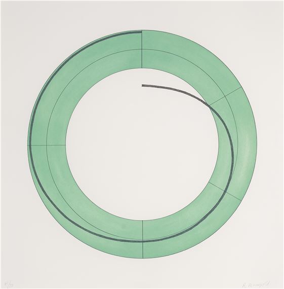 Robert Mangold | Split Ring Study (2010) | MutualArt